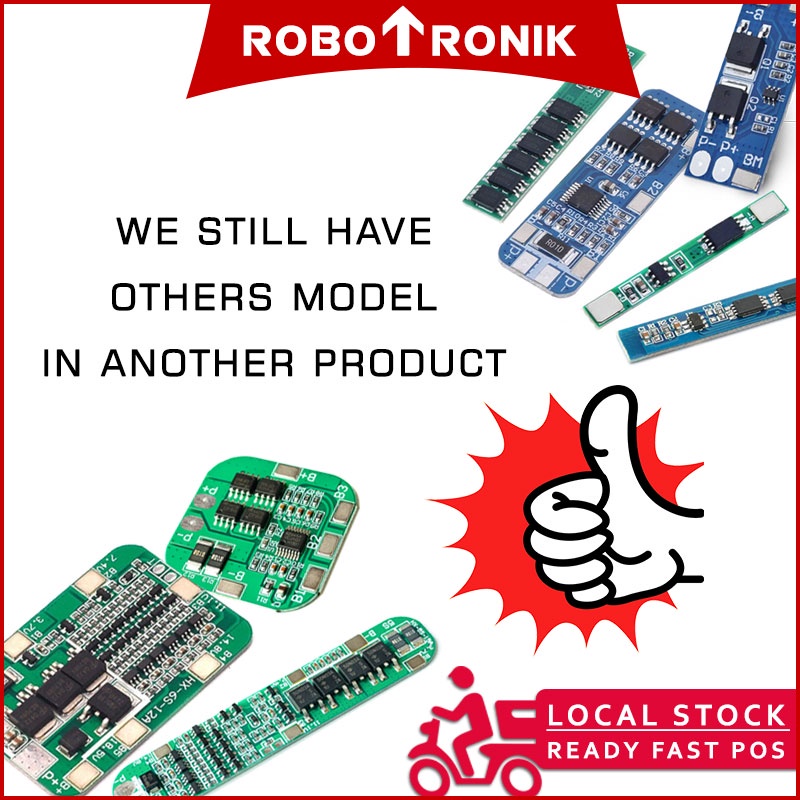 BMS (Battery Management System) Li-ion Lithium Polymer LiPo Protection ...